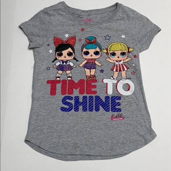 L.O.L. Surprise! | Shirts & Tops | Lol Surprise Girls Tee Shirt Time To ...